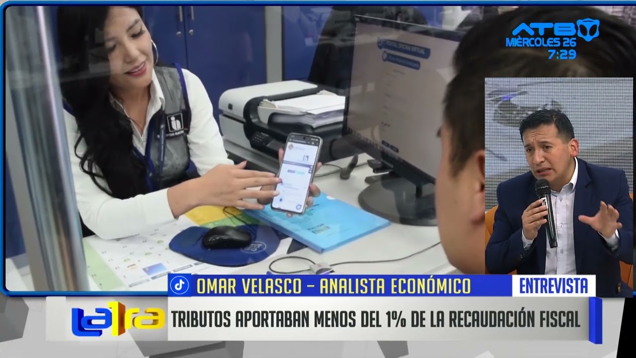 Omar Velasco analiza la economía y la baja contribución de ciertos ...