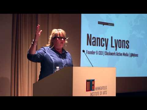 Nancy Lyons | There's No Creativity In Behaving | CreativeMornings/MSP