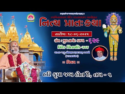 ભગવાનનો આનંદ - 4 ll lMuktanand Ka.629 VadtalDham ll 18 -06-2025