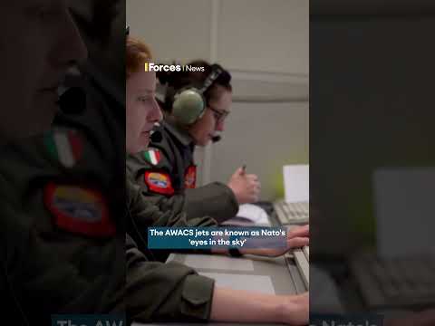 Historic all-female AWACS mission sortie for Nato