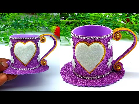How to Make a Paper Tea Cup / Coffee Cup | Step-by-Step Tutorial ...