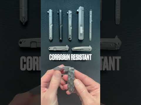 Why so much Titanium?!? Find out why we use so much of this expensively be material in our knives!