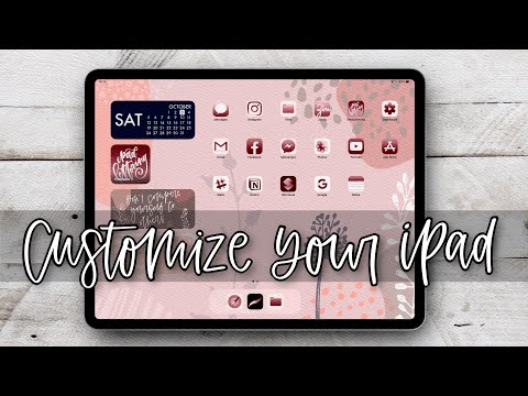 Customize your iPad Homescreen | Easy & Aesthetic | MUST DO!