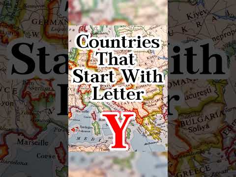 Countries With Letter Y || Y Aksar Vale Desh 🌏 #countries #Factological #facts #shorts