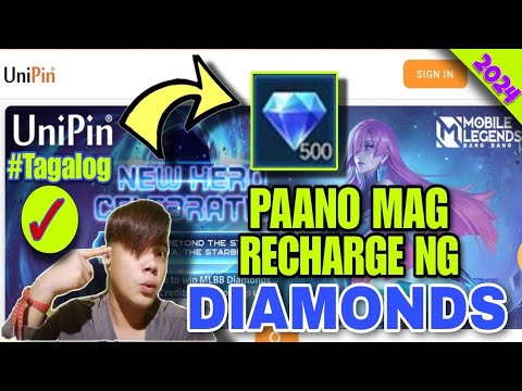 HOW TO RECHARGE DIAMONDS FOR MOBILE LEGENDS IN UNIPIN USING REGULAR LOAD ON SIMCARD | EXPLANATION 📝