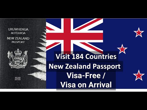 New Zealand Passport Visa Free Countries (2024)