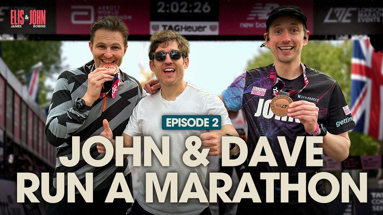 The Adventures of Elis & John - London Marathon morning prep