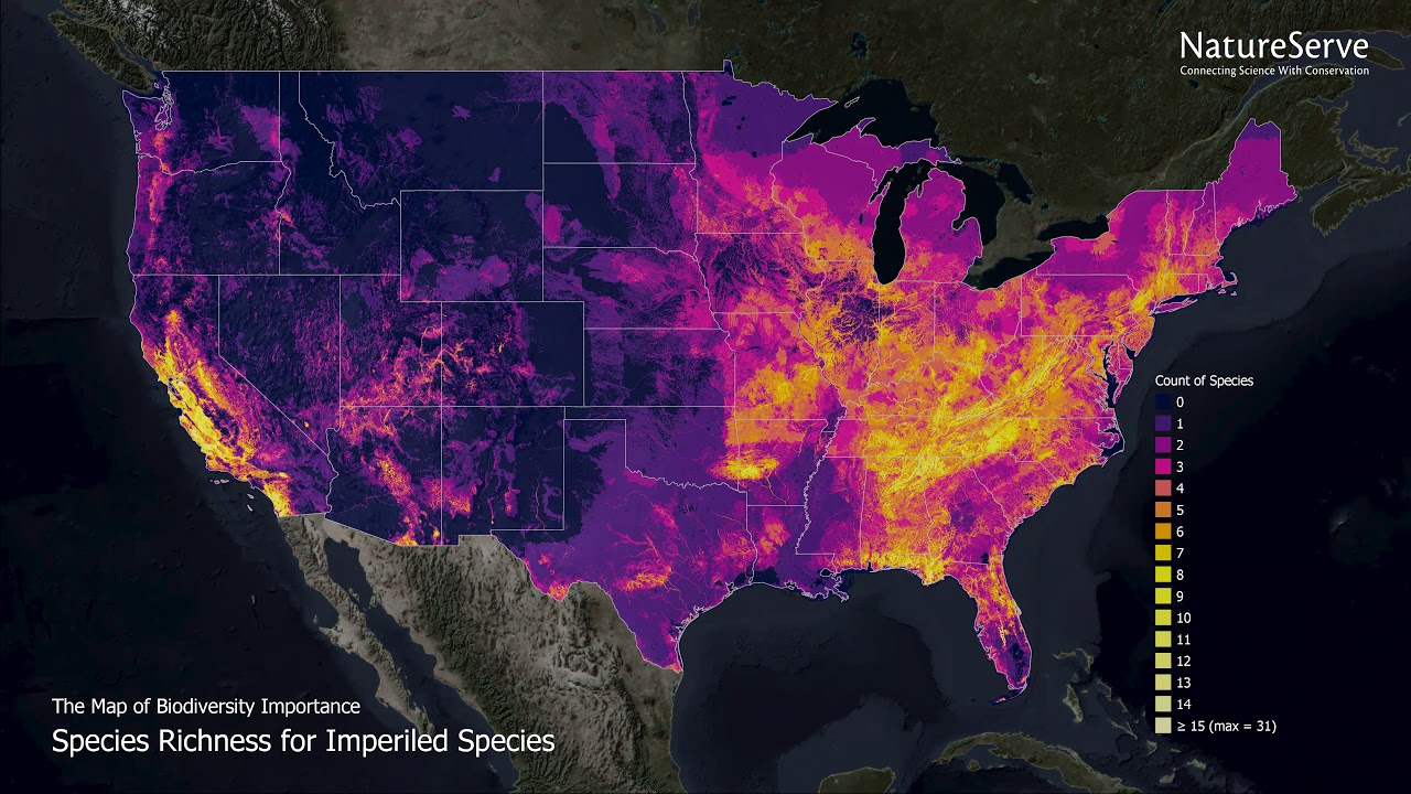 The Map of Biodiversity Importance | Dr. Healy Hamilton's Presentation at 2020 Esri UC
