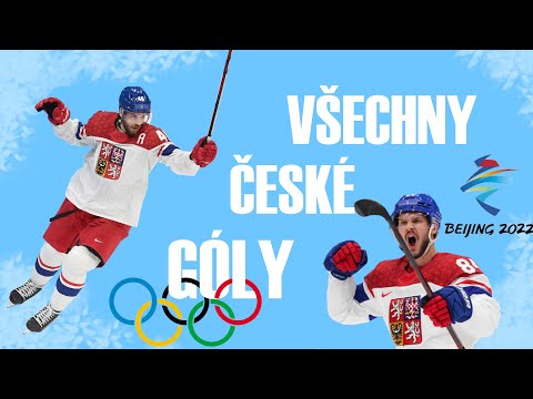 Všechny České góly na ZOH Peking 2022 - skupina [Olympics Czechia]