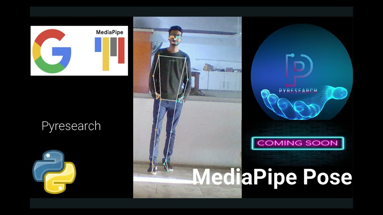 AI Pose Estimation with Python and MediaPipe #google