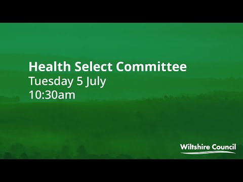 Health Select Committee, 5 July 2022, 10:30am