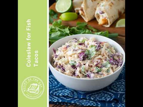 Coleslaw for Fish Tacos