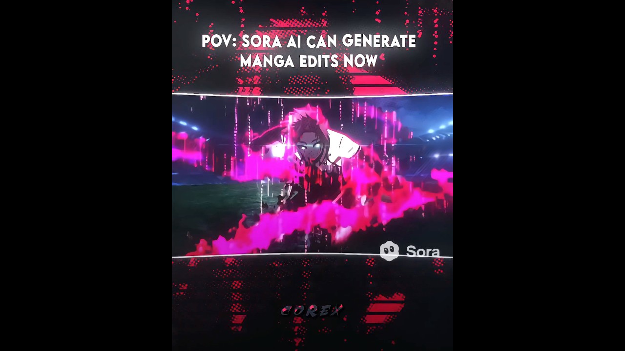 Sora Ai can Generate Manga Edits Now😬 | #bluelock #bluelockedit #edit #sae #itoshisae #soraai #sae