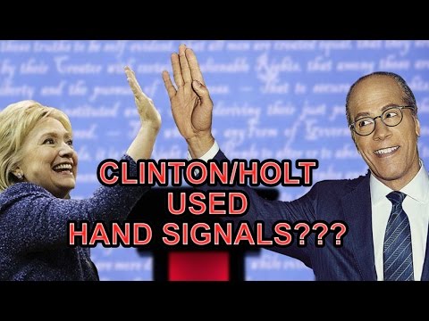 Collusion! Further Proof, Different Views: Clinton Used Hand Signals ...