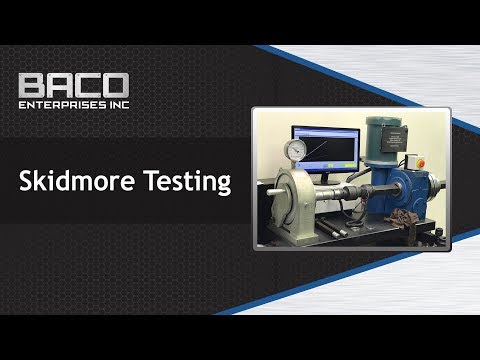 Skidmore Testing From Baco Enterprises Inc. | American Made Products