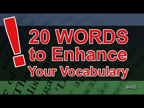 Vocabulary Builder #450 - "n-o" words #synonyms #pronunciation #Inglés #pronunciar
