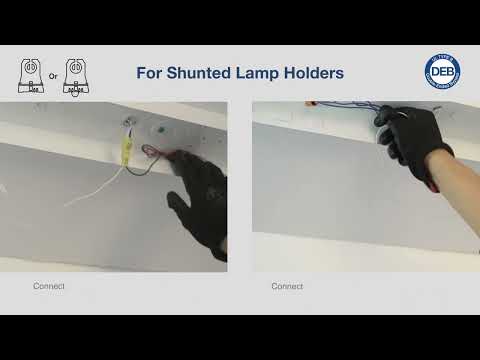 Double-Ended Bypass Linear LED Lamps Installation | Green Creative