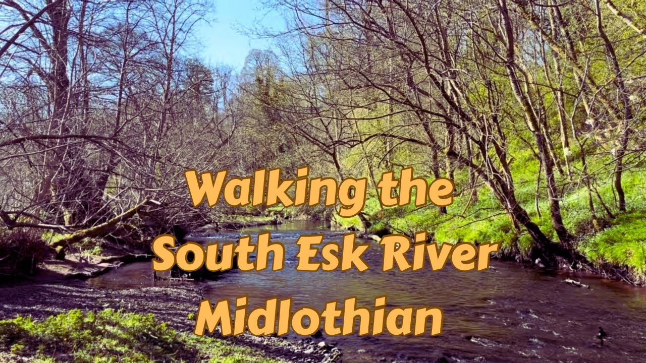 The South Esk River, Dalhousie, Midlothian