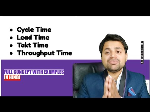 Cycle Time | Takt Time | Throughput Time | Over Production Concept | Less Production Concept