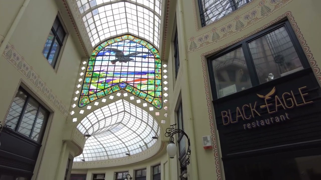 The Black Eagle Palace and Passageway. - Oradea Romania - ECTV