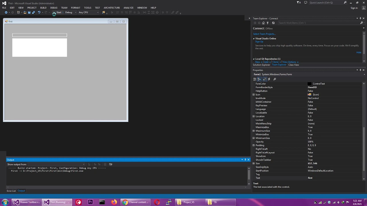 Learn VB net basic: textbox, combobox, button