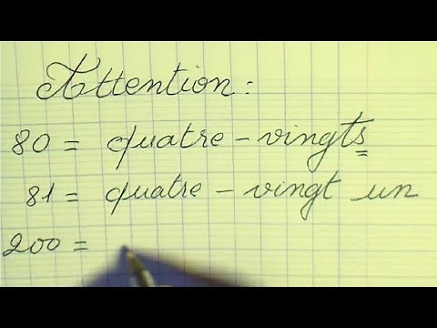 Lire et écrire les grands nombres | 26 nombres à savoir écrire en français