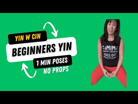 Express Yin Yoga/ 1 minute poses🧘🏻♀️Good for Beginners or Short on ⏰