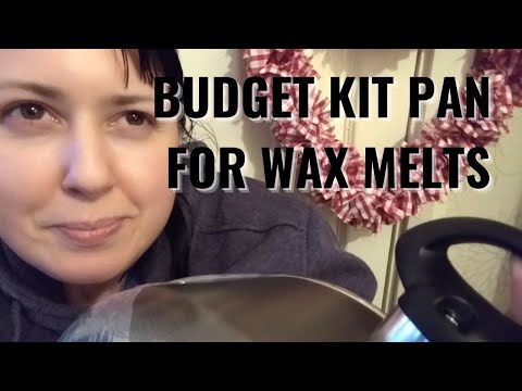 My new budget wax melt pan (double boiler base) - Top tips for beginner wax melt making in 2021