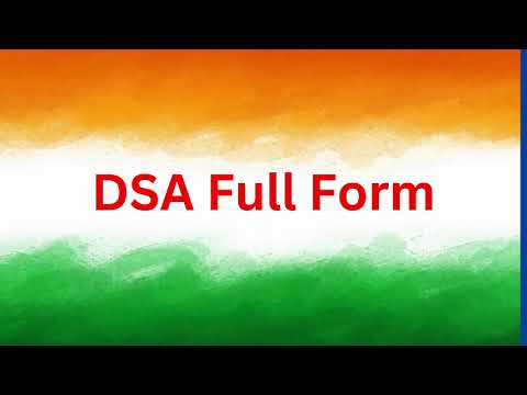 DSA Full Form