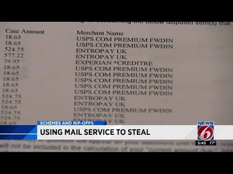 Using mail service to steal