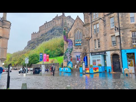 Edinburgh, Scotland - Day & Night Walking Tour [4K HDR]