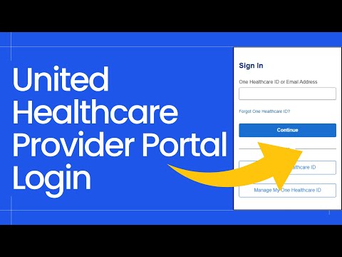 United Healthcare Provider Portal Login (2025) || UHC Medicare Login/Sign In