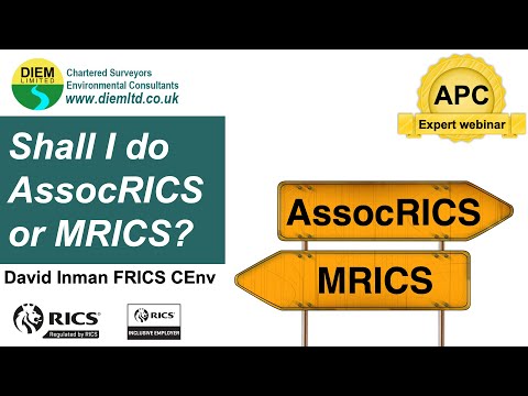 Shall I do AssocRICS or MRICS?