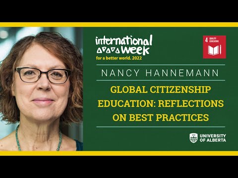 Nancy Hannemann: "Global Citzenship Education" (SDG 4: Quality Education)