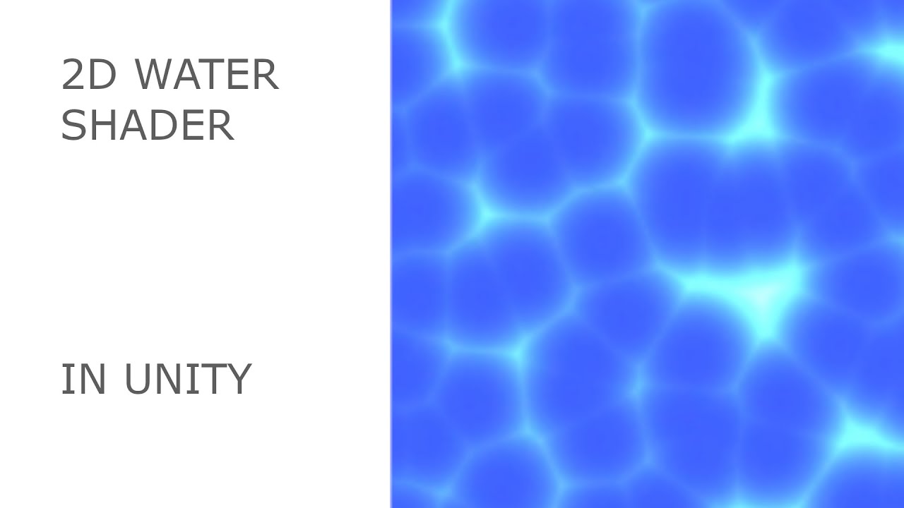 Creating a 2D Water Shader in Unity