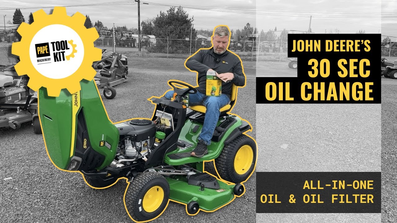 John Deere Easy Change 30-Second Oil Change System Explained | Pros & Cons