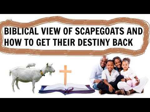 What the BIBLE ✝️ says about scapegoats in the family and how to get back your God-given destiny ✨⭐️