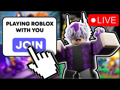 Playing ROBLOX LIVE with you! (roblox) (forsaken)