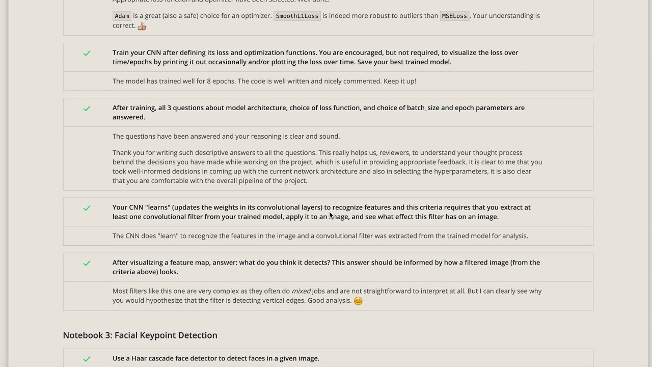 Facial key point detection