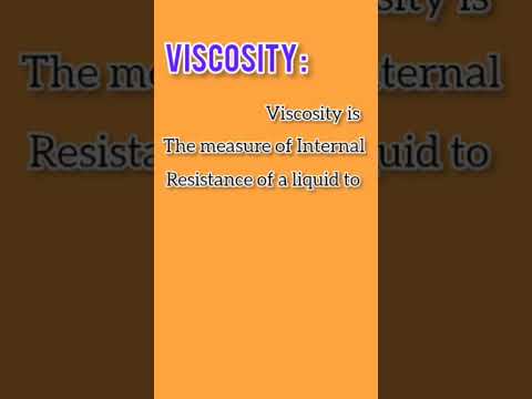 Definition of Viscosity | Endless Education | #like #success #english #endlesslearningacademy #like