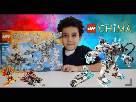 LEGO CHIMA – Icebite’s Claw Driller – set 70223 – Unboxing and Review ...