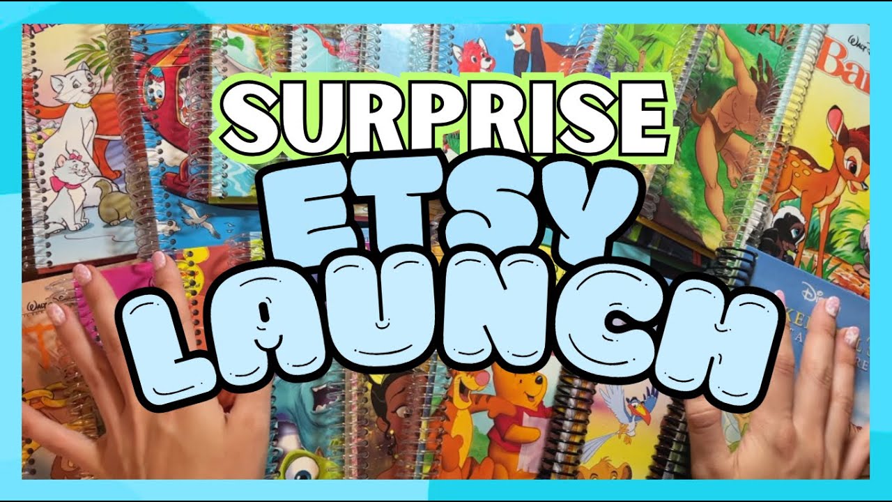 SURPRISE ETSY LAUNCH!