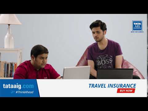 Tata AIG Travel Insurance -Bookings #Think Ahead