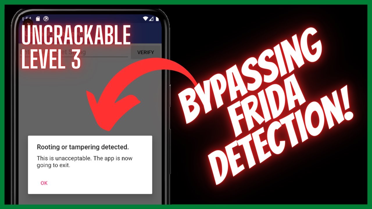 Bypass Root Detection and Frida Detection | Android UnCrackable Level 3
