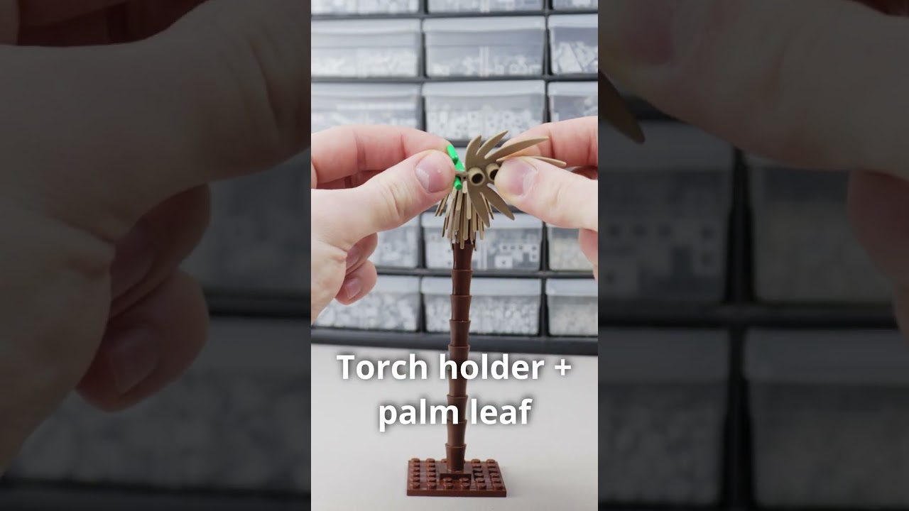 Build Realistic LEGO Palm Trees!