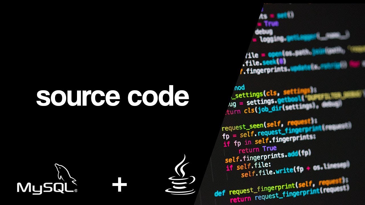 SYSTEM SOURCE CODE IN JAVA + MYSQL