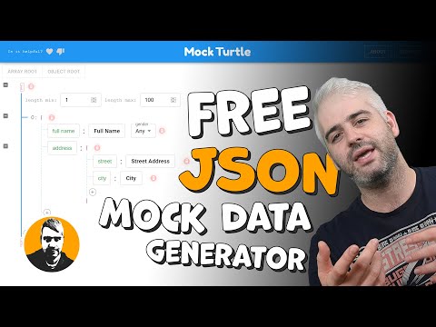 Free Nested JSON Mock Data Generator - MockTurtle.net