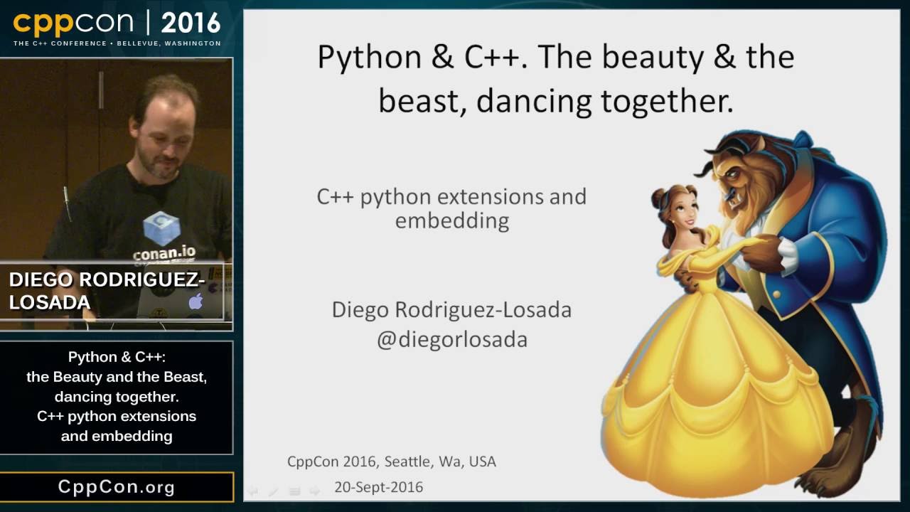 CppCon 2016: “Introduction to C++ python extensions and embedding Python in C++ Apps