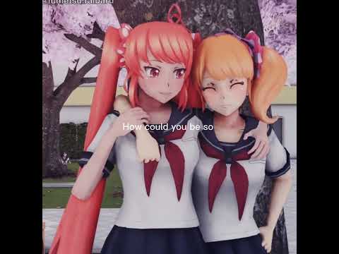 Yandere school simulator edit :D || Osana Najimi killed raibaru 🥲 || #shorts #yanderesimulator #edit