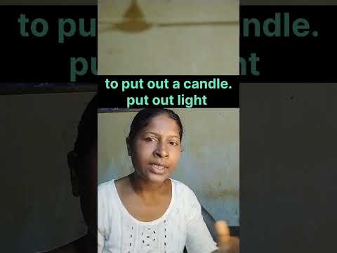 Put out in English meaning|| everyday Phrasal Verb to speak English fast @laxmideogam8340